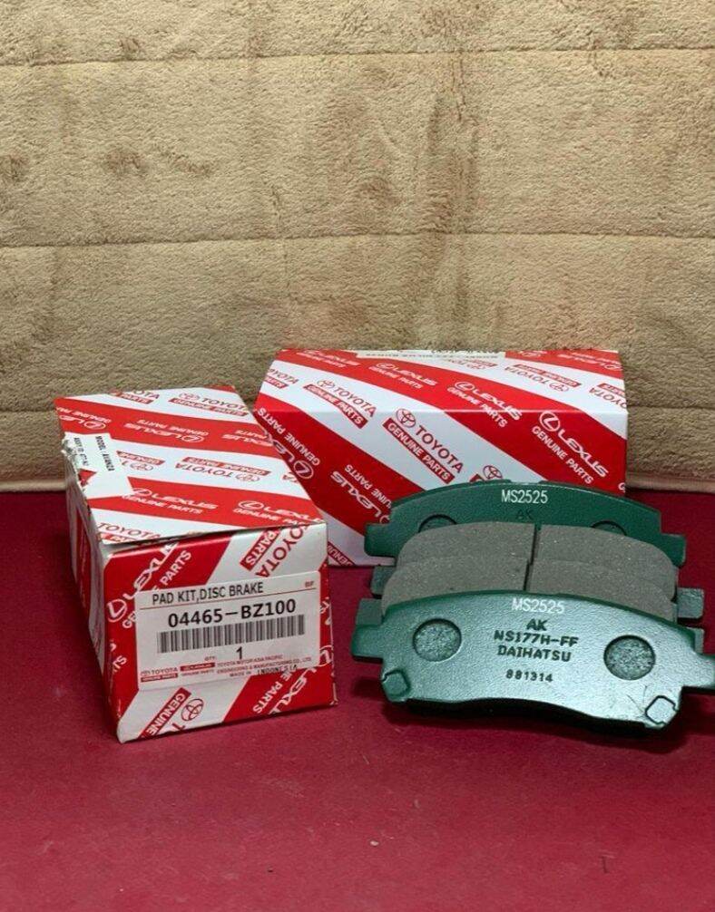 TOYATA AVANZA 1.3/1.5 2003-2020 FRONT BRAKE PAD (04465-BZ100) | Lazada