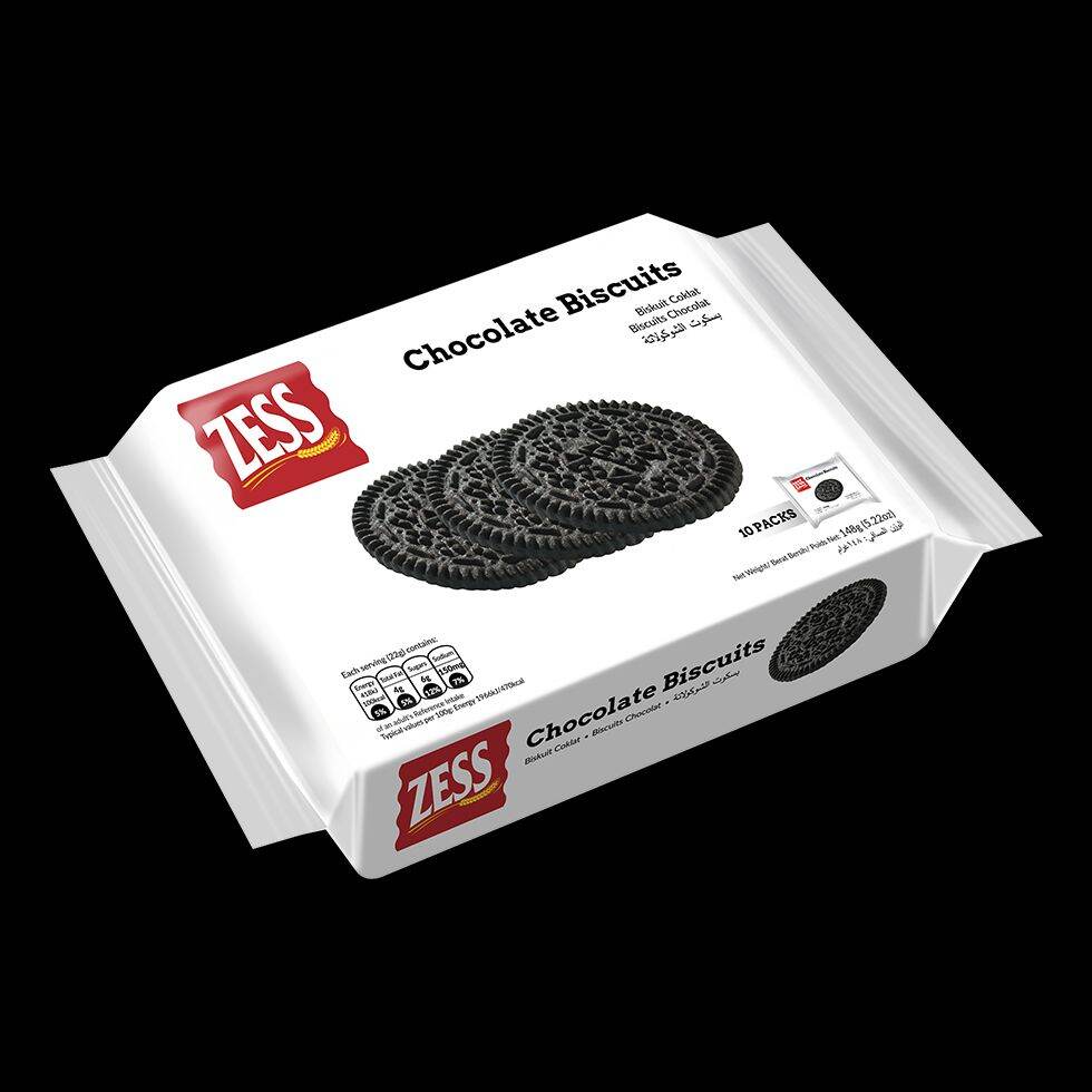 Zess Chocolate Biscuits 148g (10pack) | Lazada