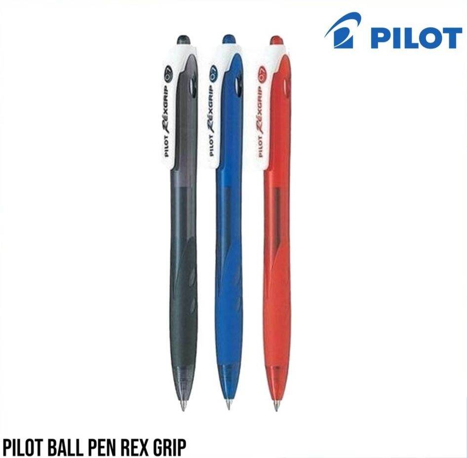 PILOT REXGRIP REX GRIP Ball Point PEN / Rexgrip Ball Pen / Refillable Pen (0.5mm/0.7mm/1.0mm ...