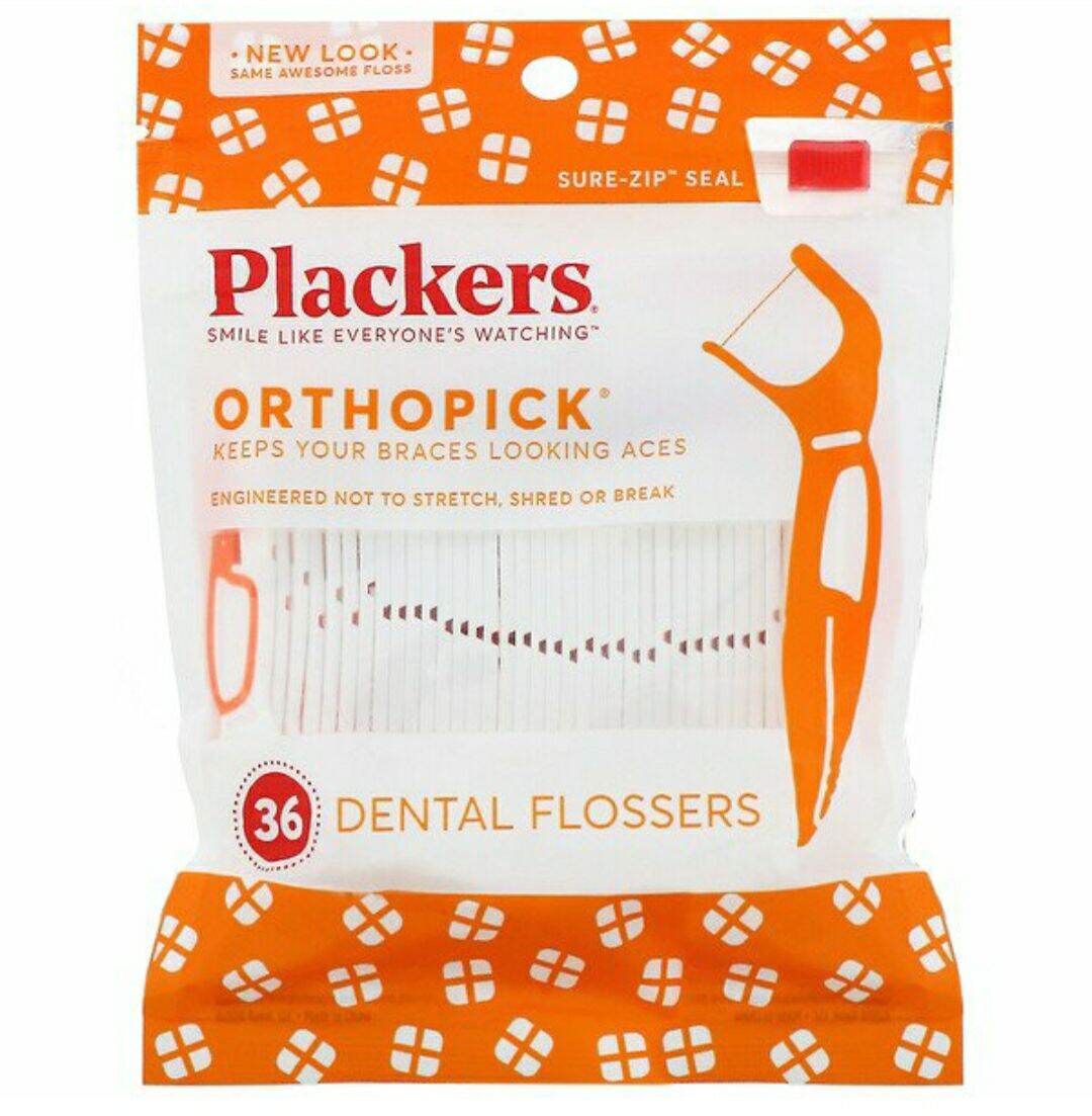 Plackers Orthopick, Dental Flossers, 36 Count | Lazada