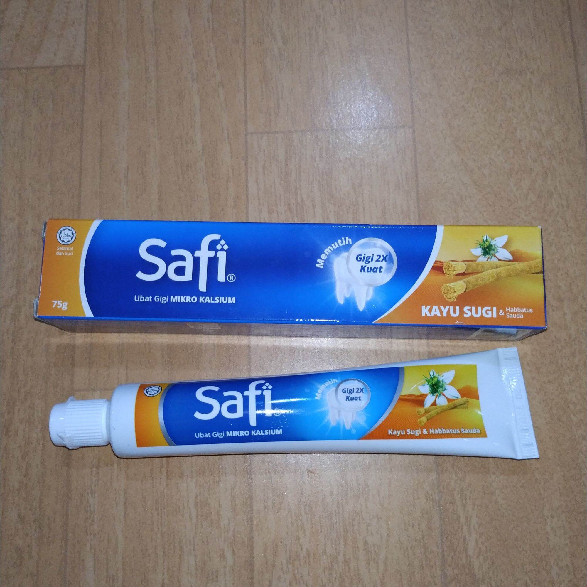 75gm Safi Kayu Sugi Habbatus Sauda micro calcium memutih lebih kuat ...