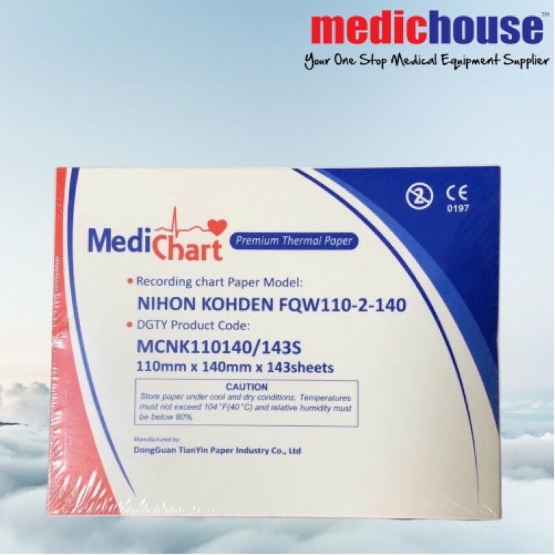 NIHON KOHDEN ECG Paper FQW110-2-140 | Lazada