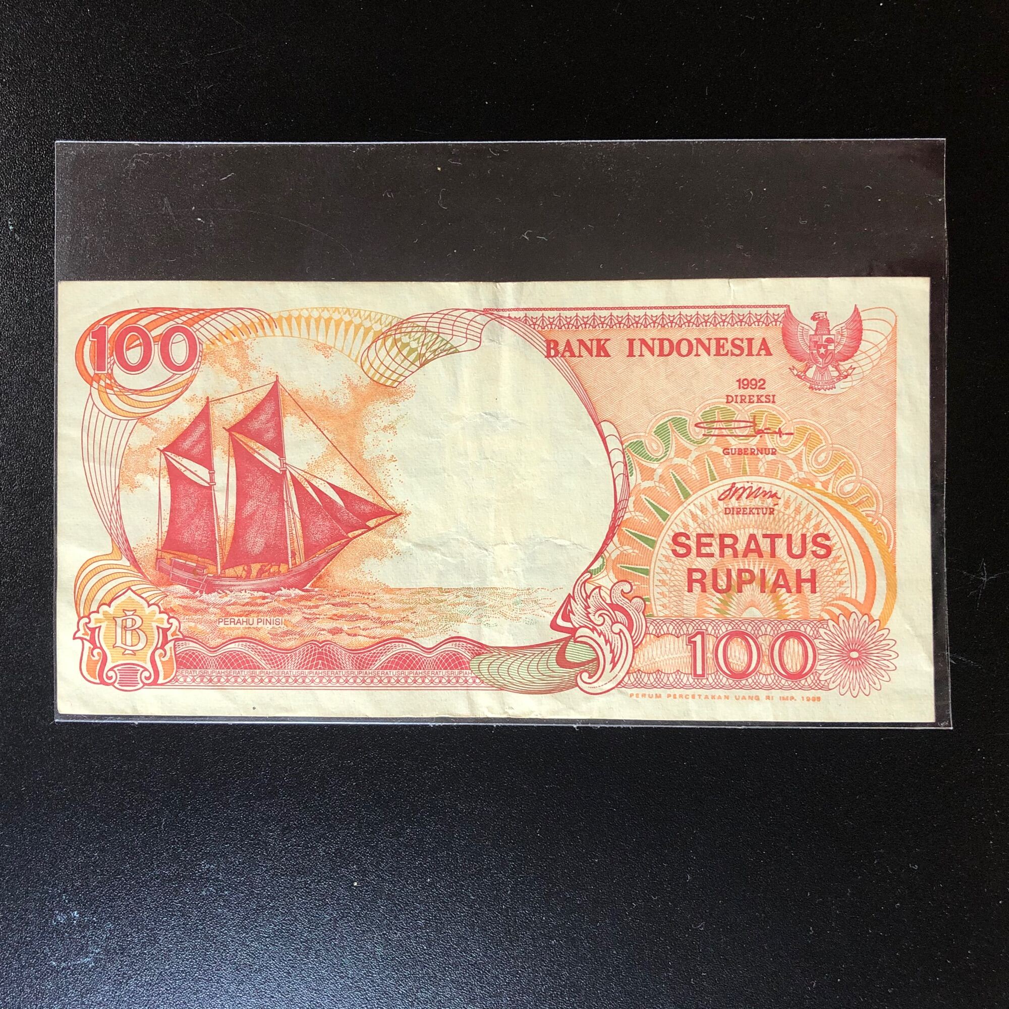 Indonesia Old Banknote 1992 100 Rupiah | Lazada
