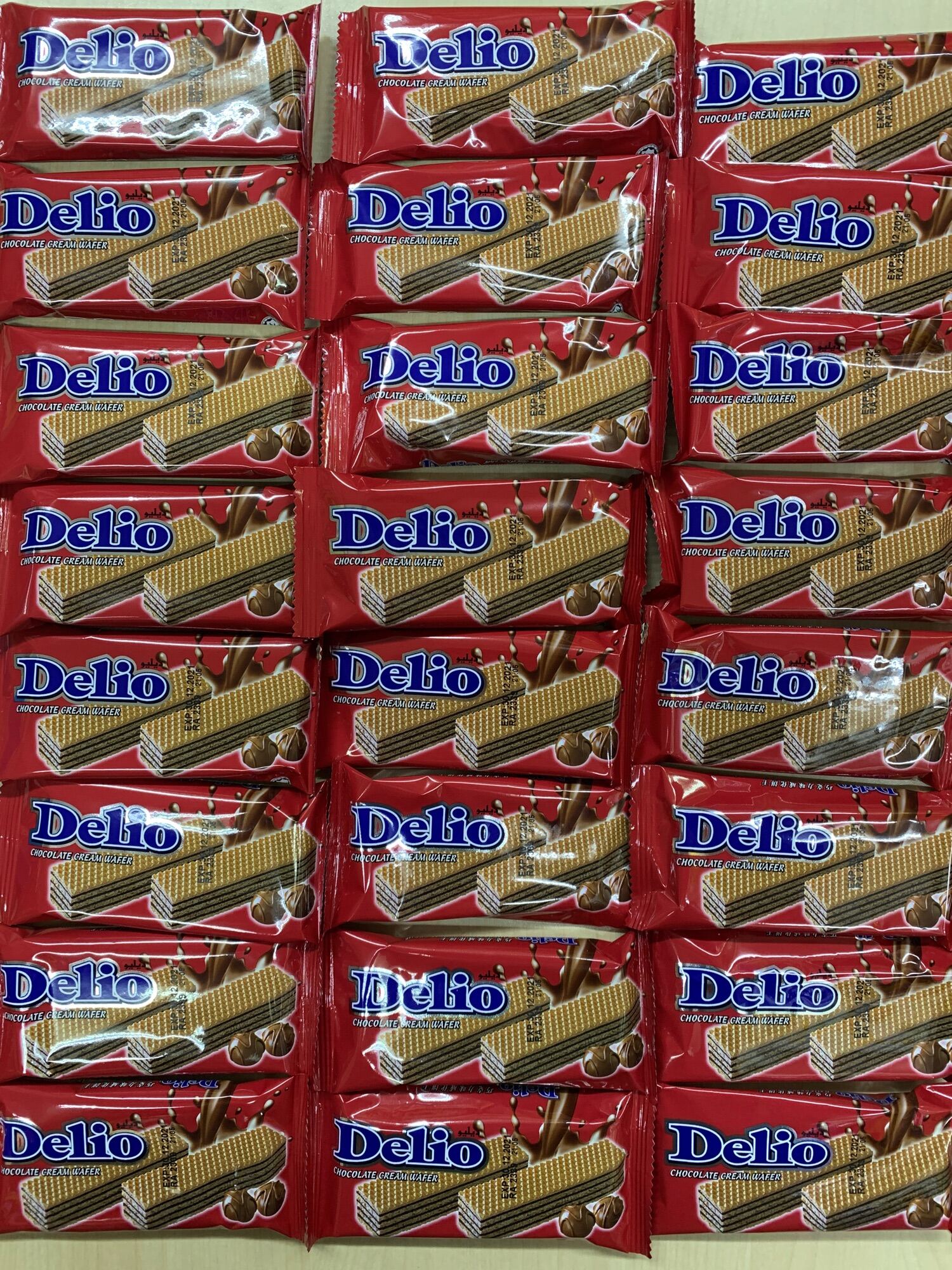 🇲🇾BEST🇲🇾 ORIENTAL DELIO CHOCOLATE CREAM WAFER 24 PACKS X 16G | Lazada