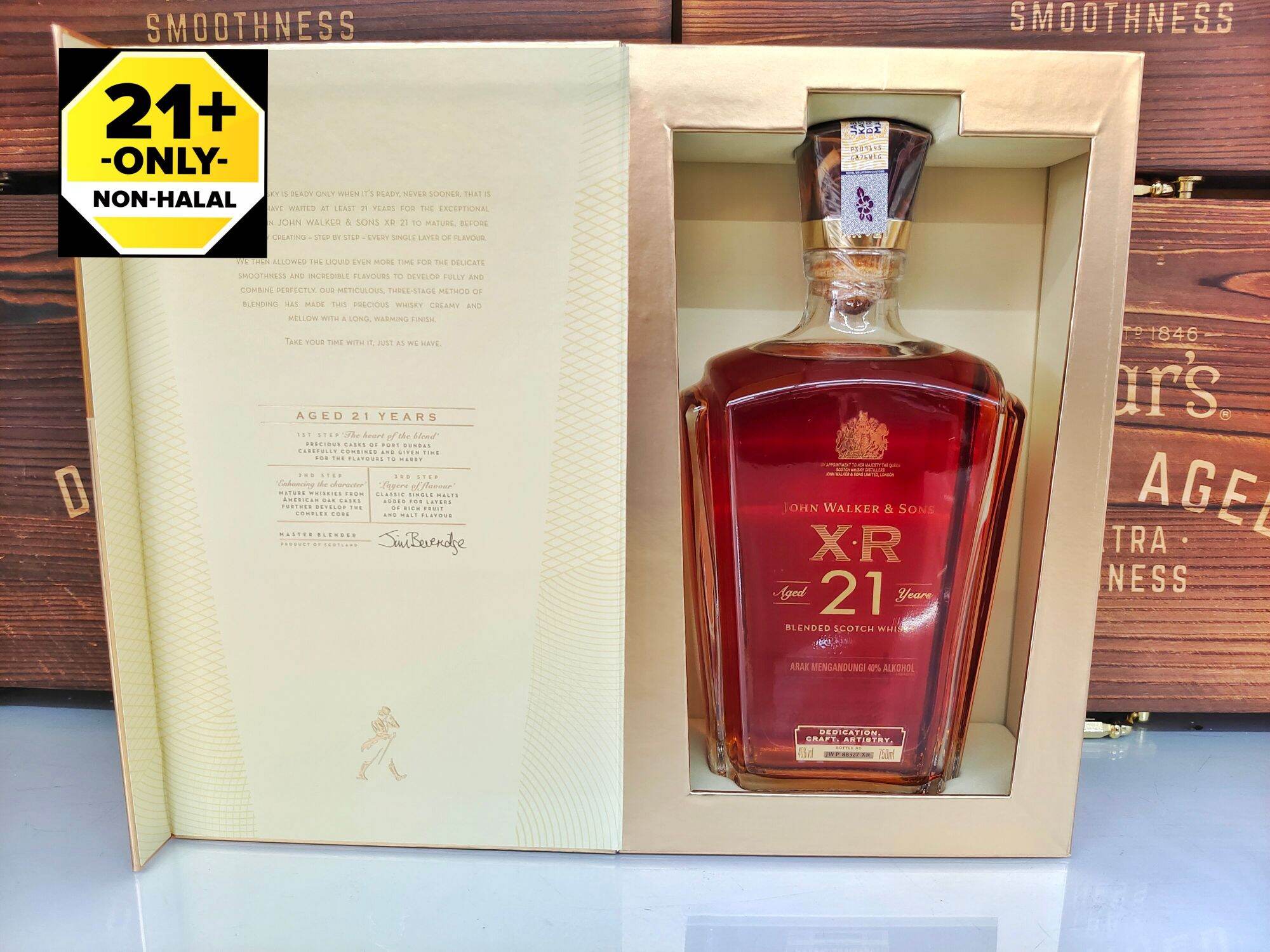 John Walker & Son XR21 Years Blended Scotch Whisky 750ml 💯 Original Ready Stock | Lazada