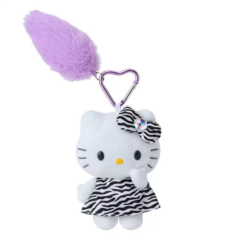 Kawaii Popular Sanrio Long Legs Hello Kitty Plush Keychain Pendant ...