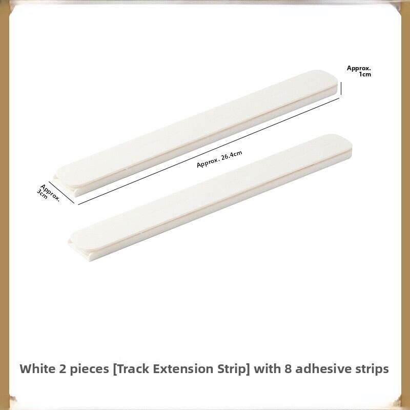 Home Multi-Functional DIY Drawer Slide Tracks Kitchen Bathroom Cabinet ...