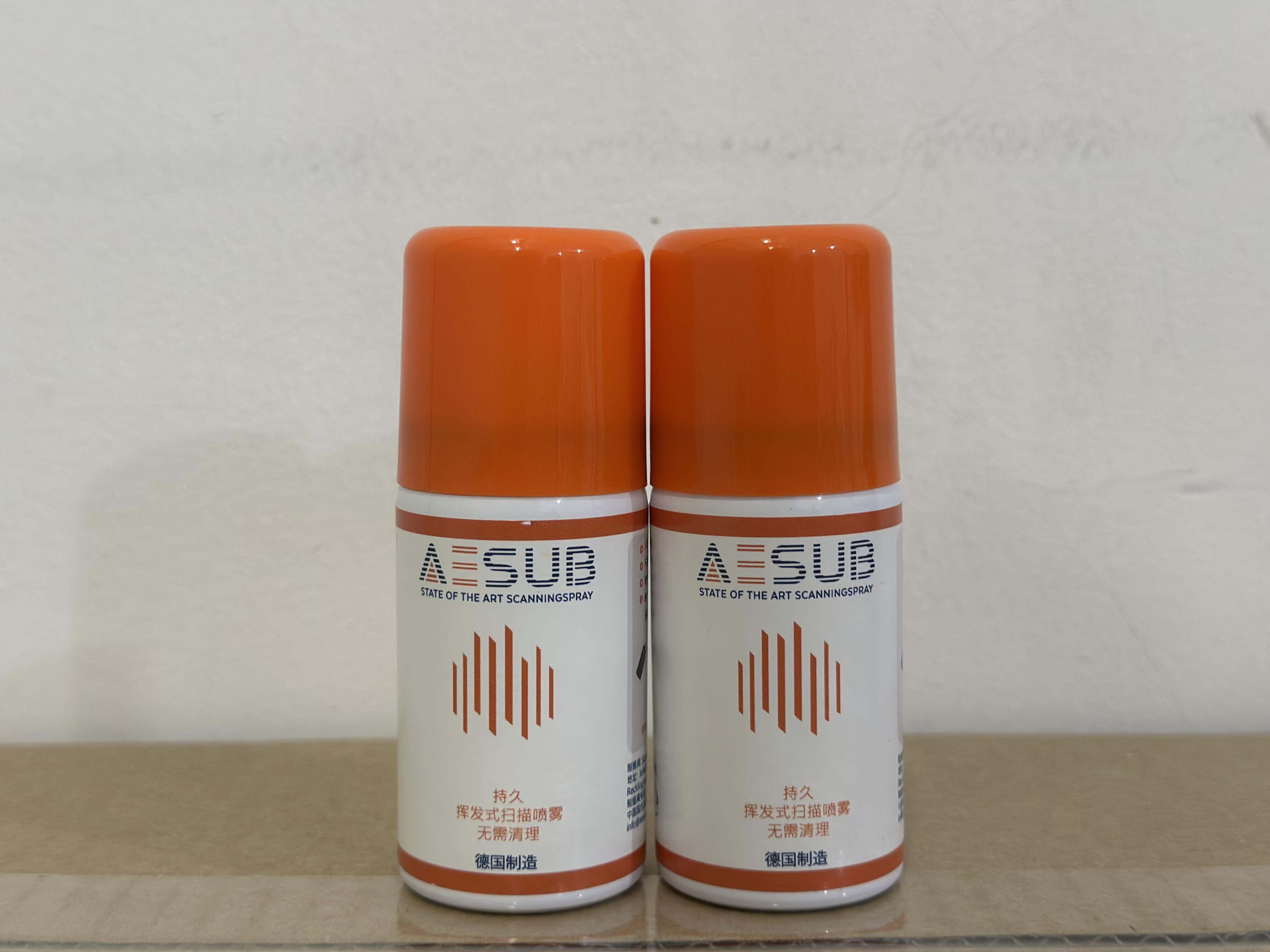 3D Scanner Powder Spraying Spray Aesub Orange Volatile Wash-Free 3D ...