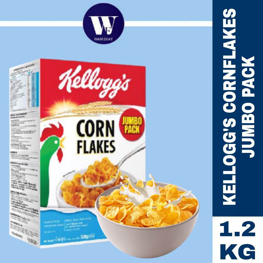 [1.2Kg] KELLOGG'S CORNFLAKES JUMBO PACK / CEREAL | Lazada