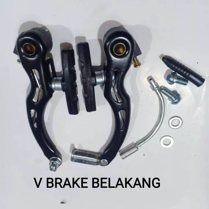 (MURAH-MURAH) Brek Basikal Bicycle Brake Set Basikal V Brake Caliper ...