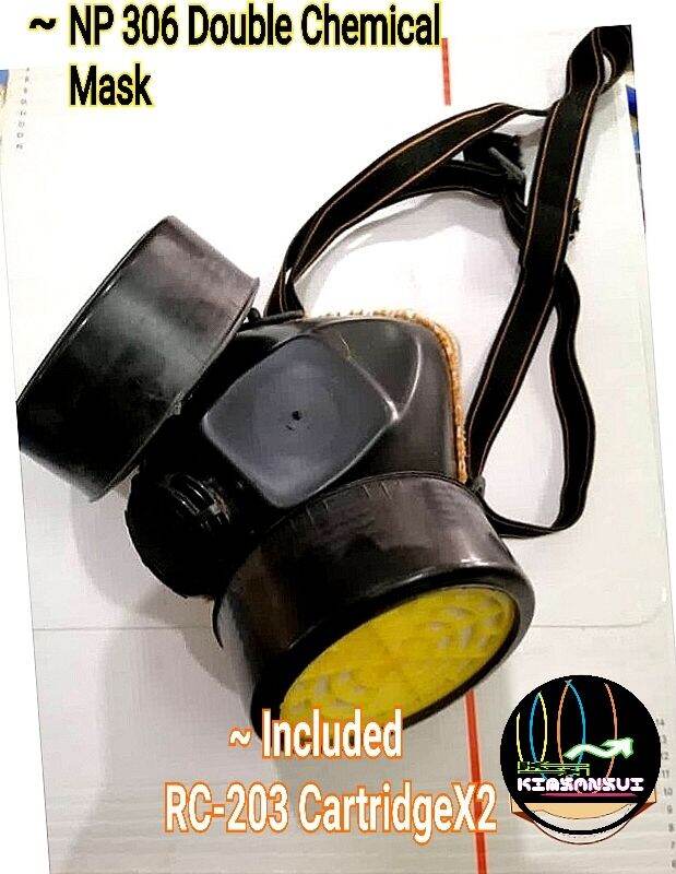 Mask Racun (Chemical Respirator) | Lazada