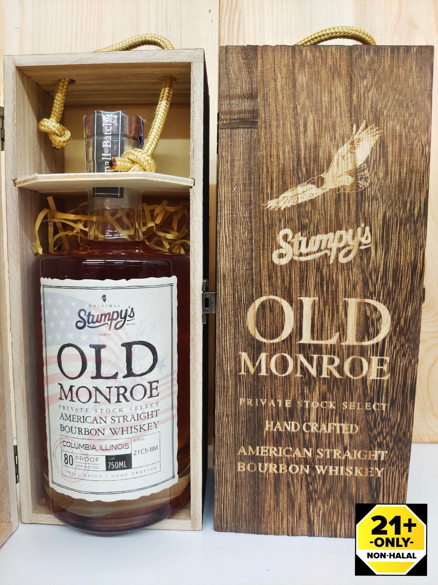 Stumpy's Old Monroe Private Stock Select American Straight Bourbon ...