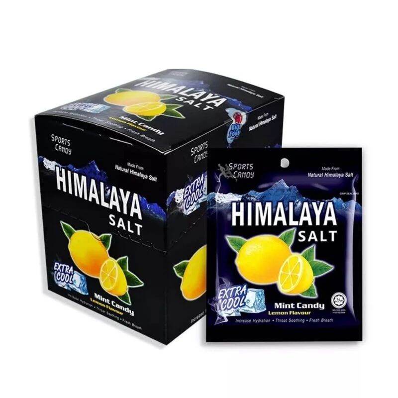 Himalaya Salt Mint Candy Extra Cool Lemon 15g Original / Honey Lime ...