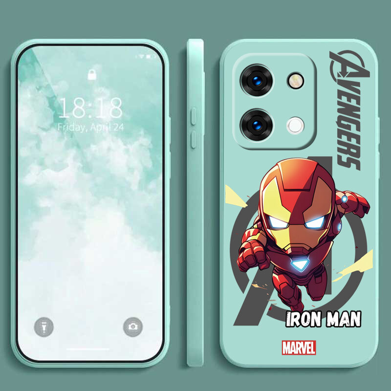 Redmi 15C Poco C85 Iron Man Silicone Soft Case Funny Design Anti ...