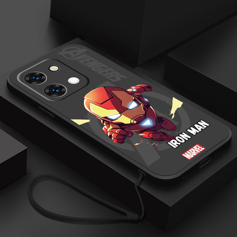 Redmi 15C Poco C85 Iron Man Silicone Soft Case Funny Design Anti ...