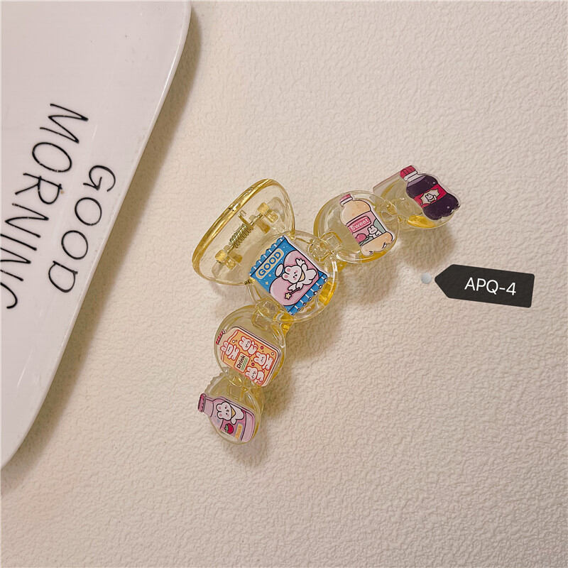 Cute Little New Cartoon Doll Grip Fun Anime Character Snack Doll ...