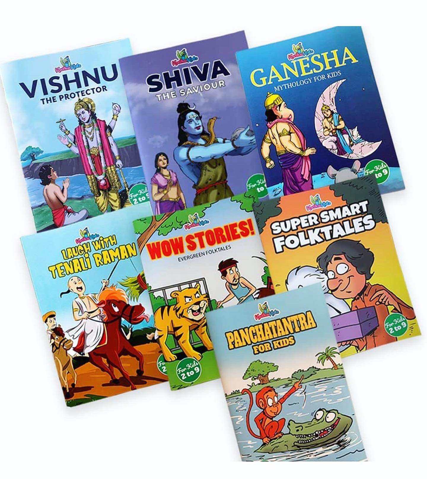 Kids story books / Mythology Panchatantra Tenali Raman Folktales ...