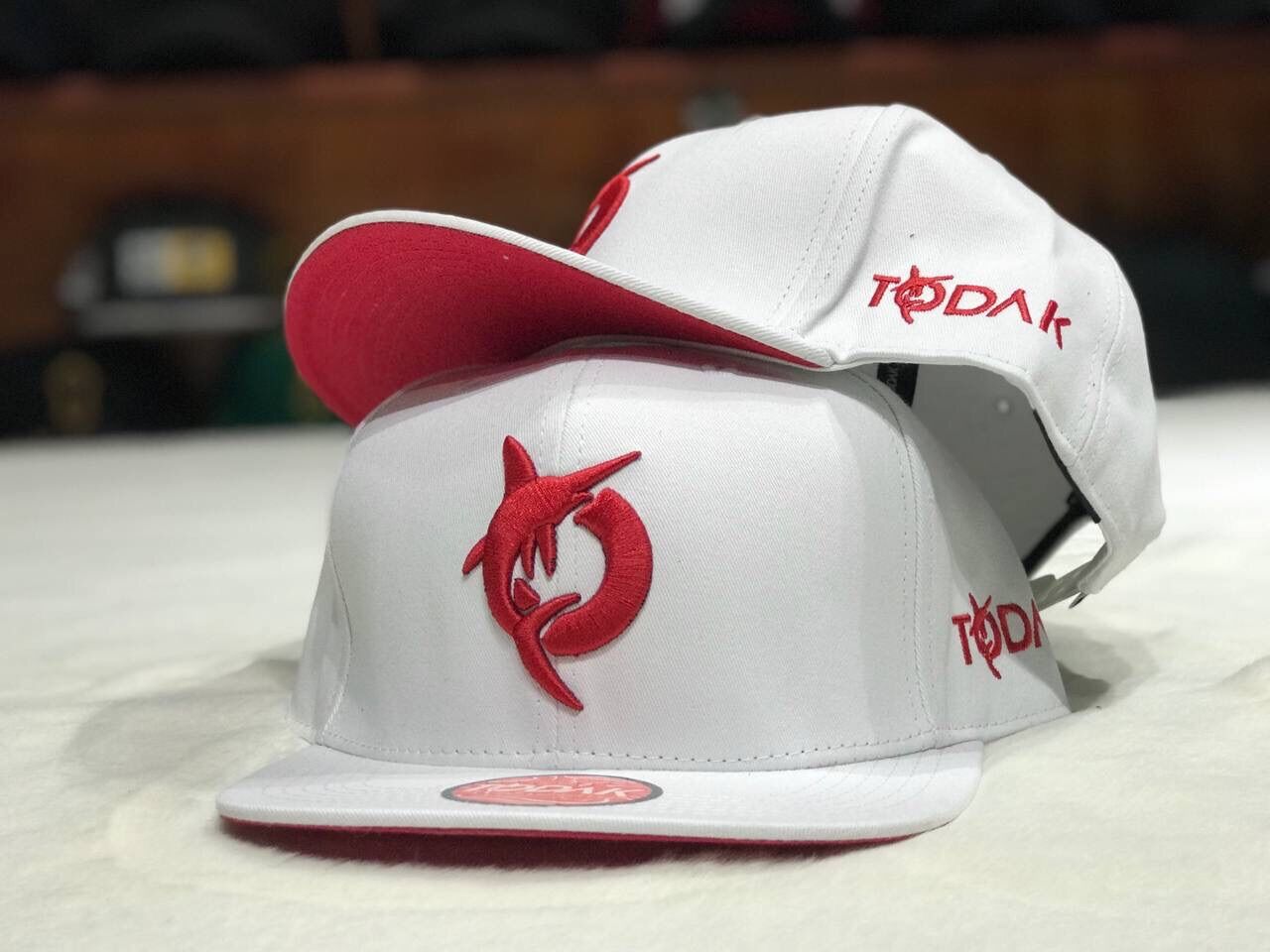 Topi Todak Logo Merah | Lazada