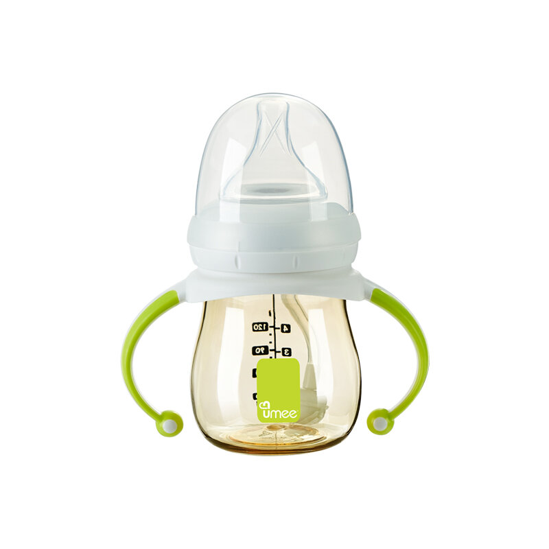 Umee Baby Bottle Wide Mouth Borosilicate Glass Anti-explosion Early ...