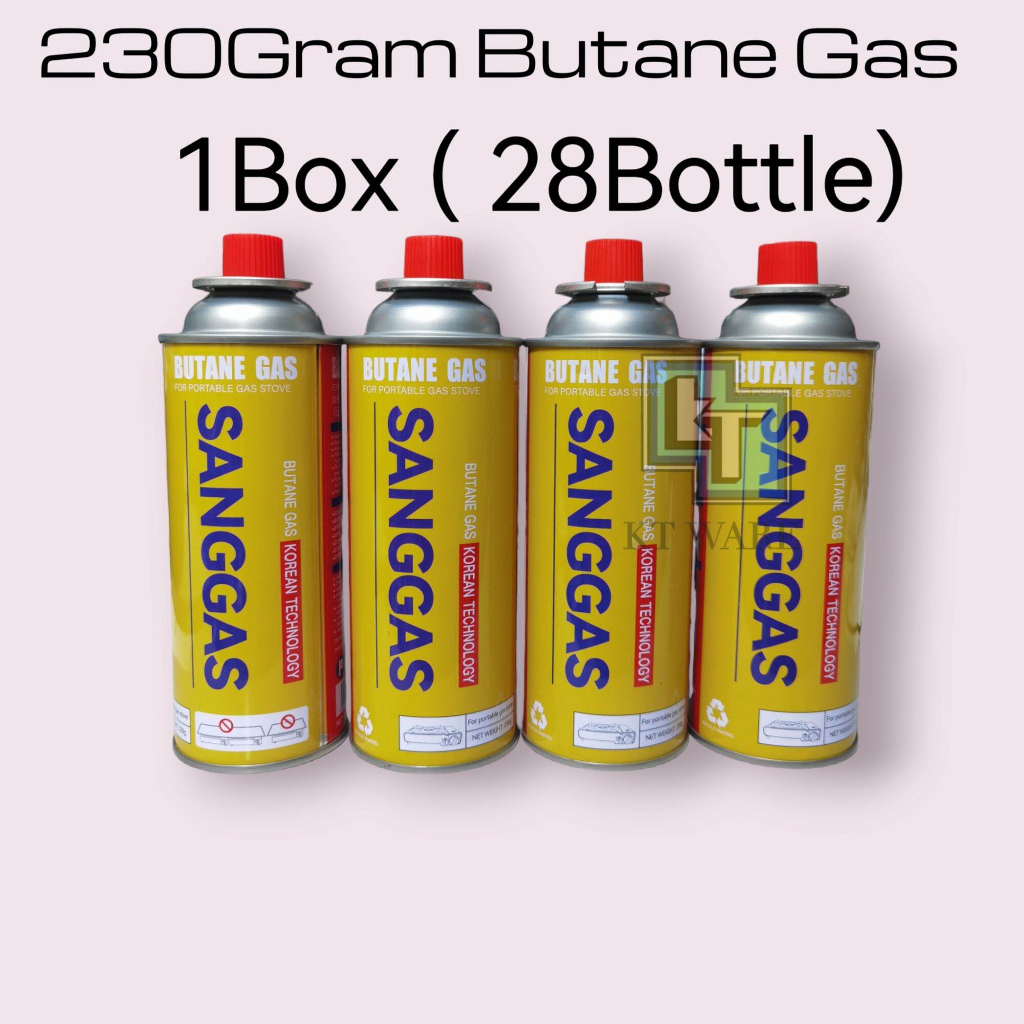 KT WARE 28 Bottle Liquefied Butane Gas Cartridge Portable Gas Stove ...