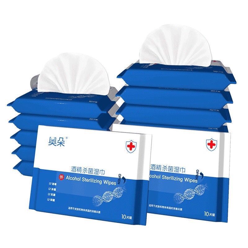 75% Alcohol Wipes Wet tissue/99.9% kill virus Bacteria/Alcohol Wipes ...