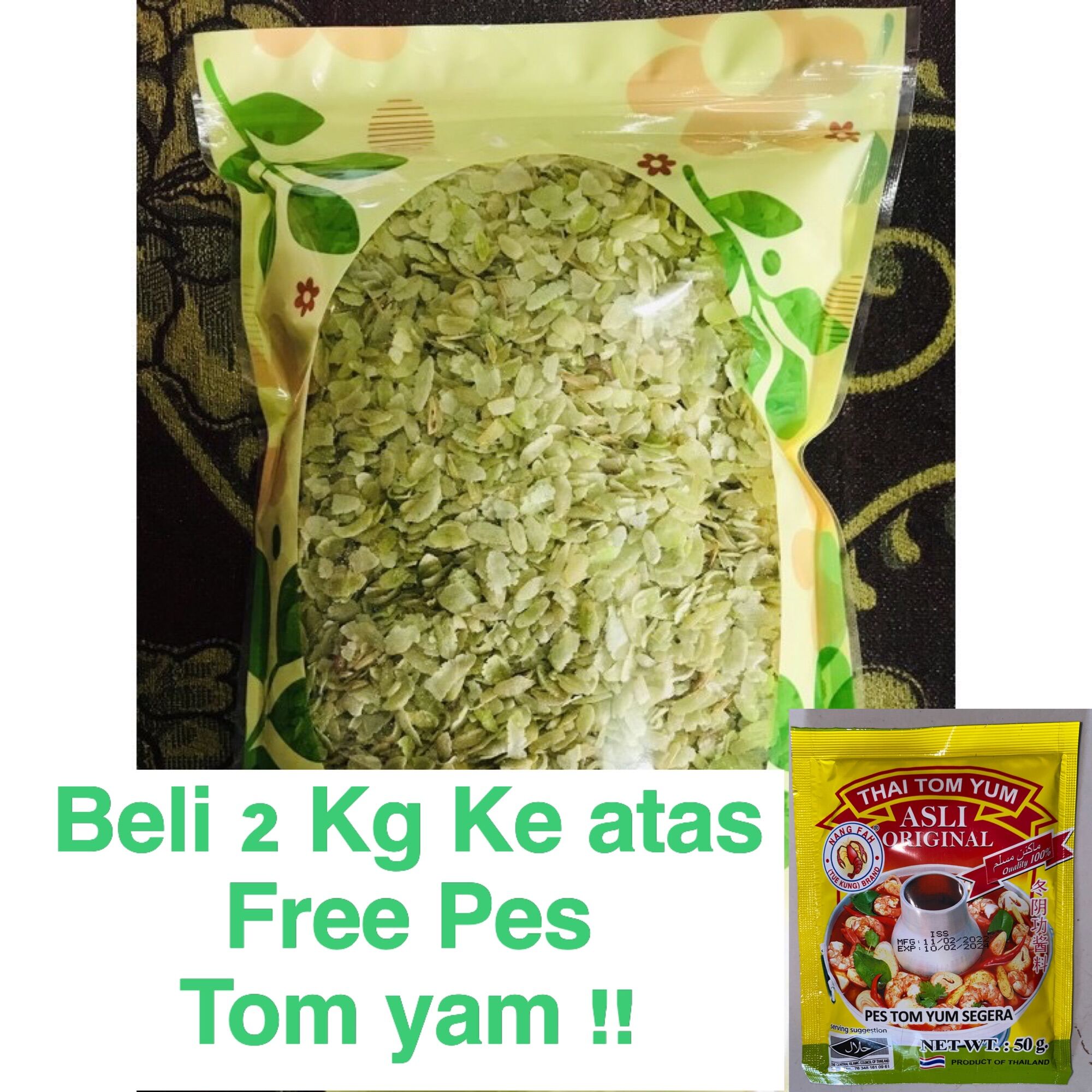 (1kg) emping padi murah!! | Lazada