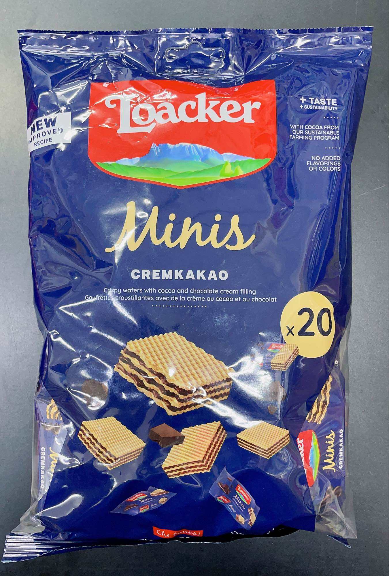 200G LOACKER MINIS KAKAO / NAPOLITANER HALAL BISKUT | Lazada