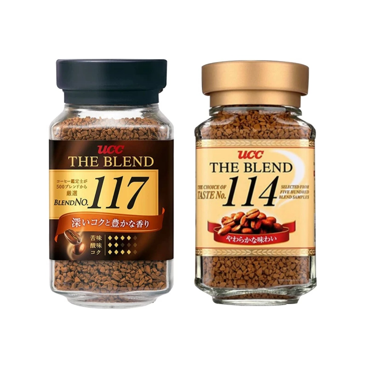 UCC Poetry Instant Coffee Powder 117 Series Pure Black Freeze-Dried ...