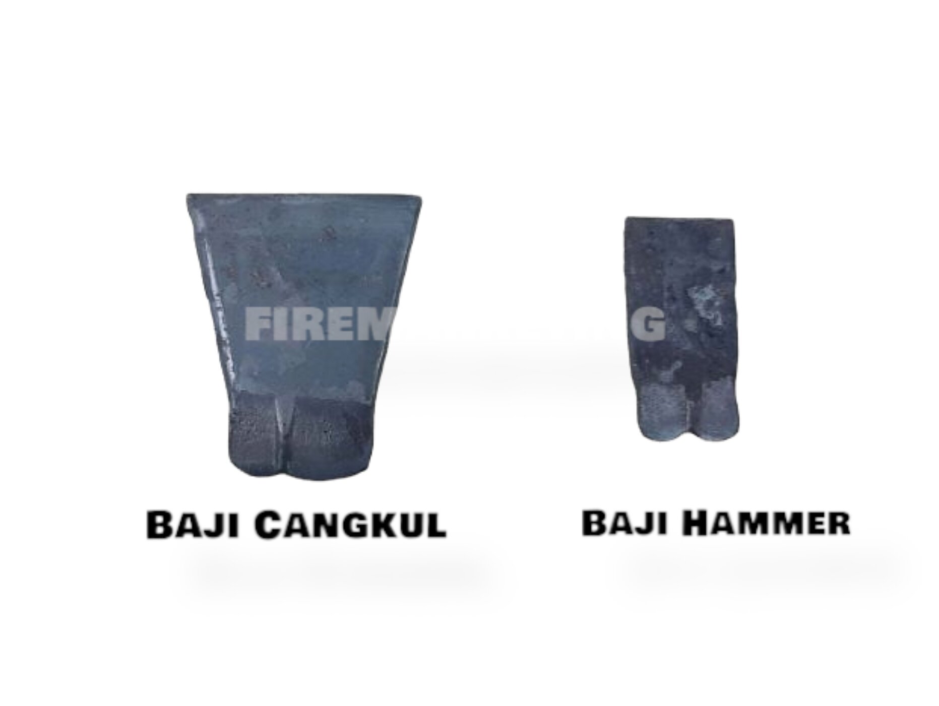 Baji Cangkul Hammer /Besi Ketat Cangkul Mata / Metal Hoe Head Fastener ...