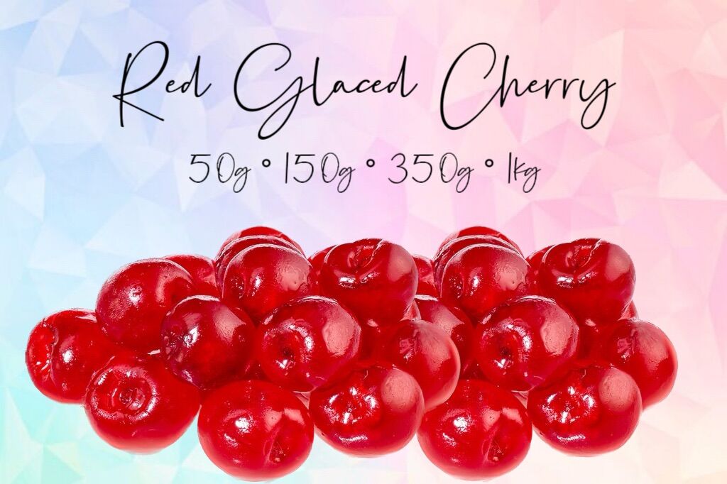 Red Glaced Cherry ｜Ceri Merah ｜Dried Cherry 50G｜150G｜350G｜1kg | Lazada