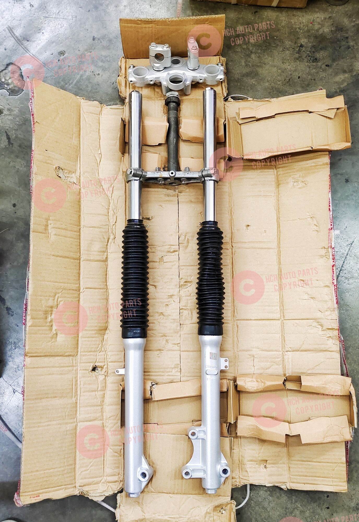 FRONT FORK + STEERING T FORK ASSY - KAWASAKI - KLX 150 (19" & 21" INCH RIM)/ D TRACKER 150 | Lazada