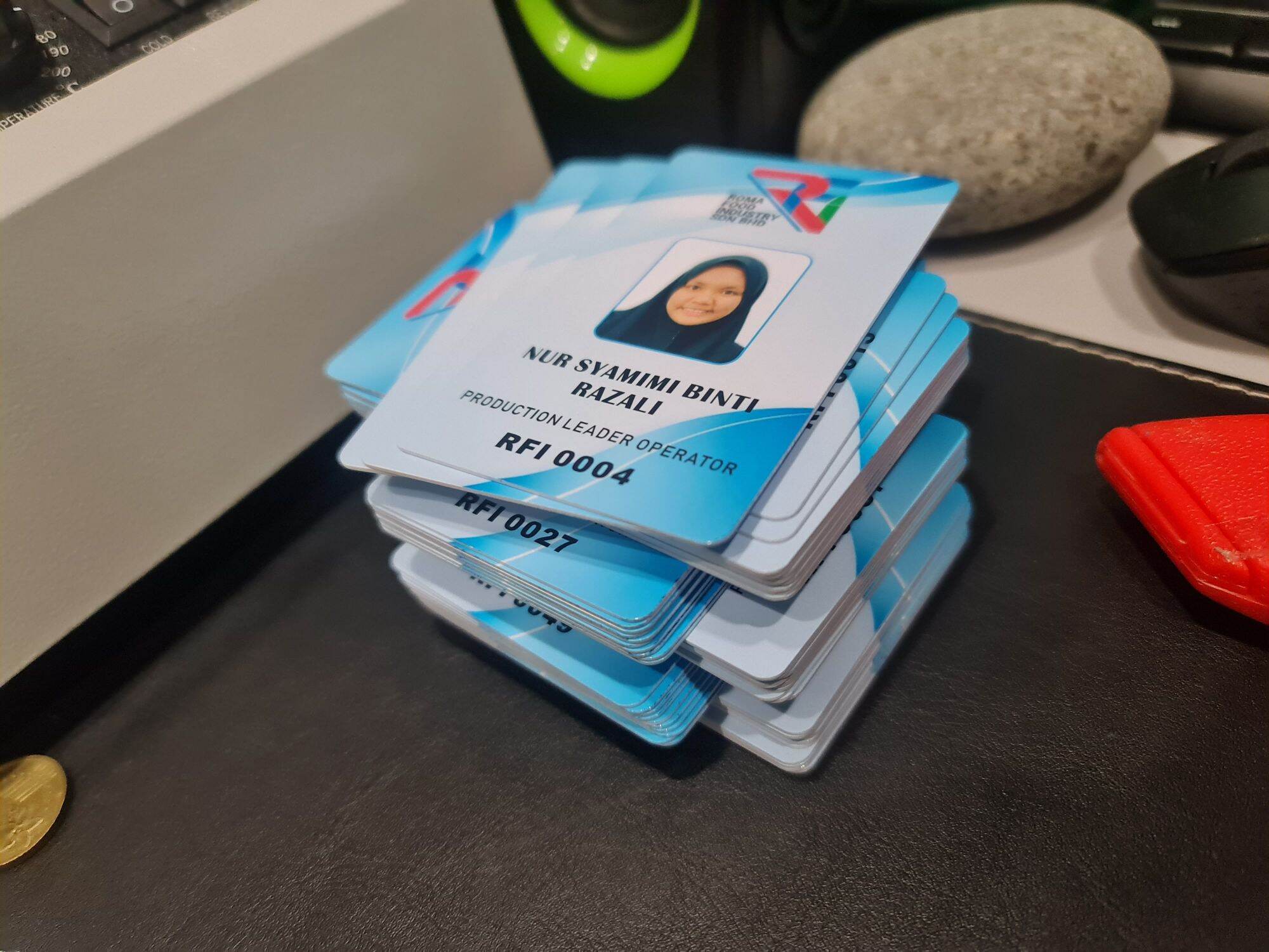 【High Quality】FREE Design Employee ID Card / Member card/ Membership ...