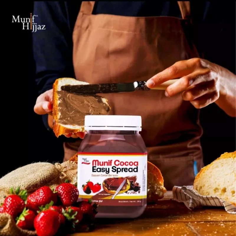 MUNIF HIJJAZ MUNIF COCOA EASY SPREAD 350g | Lazada