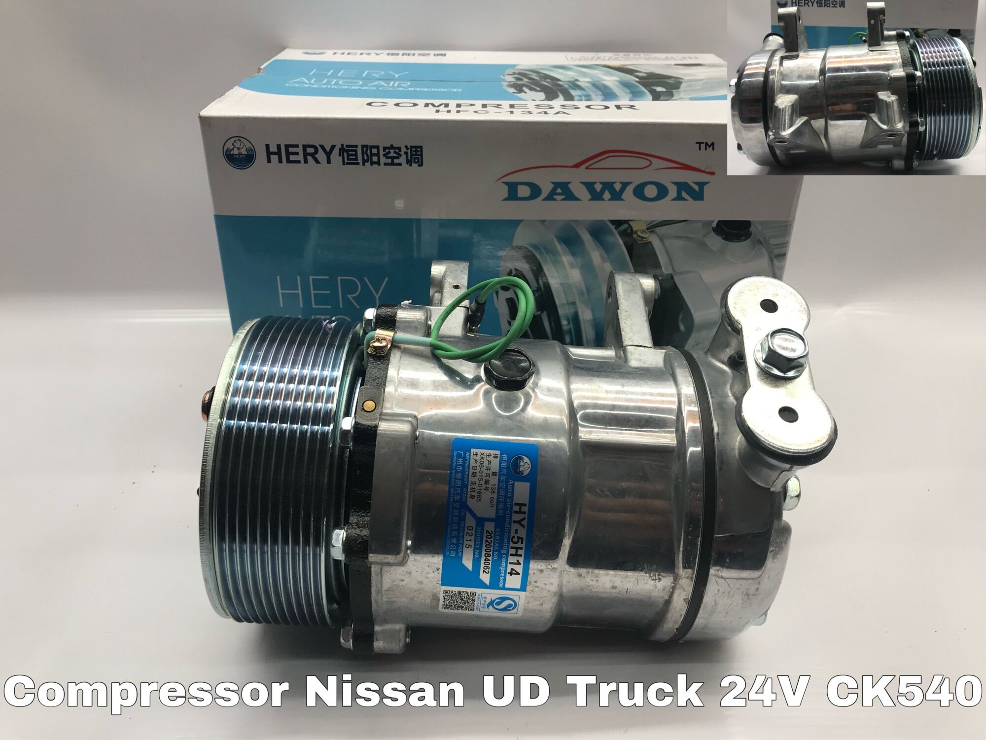 Compressor Nissan UD Truck 24V W/Adapter ️ [TRUCK AIRCOND] | Lazada