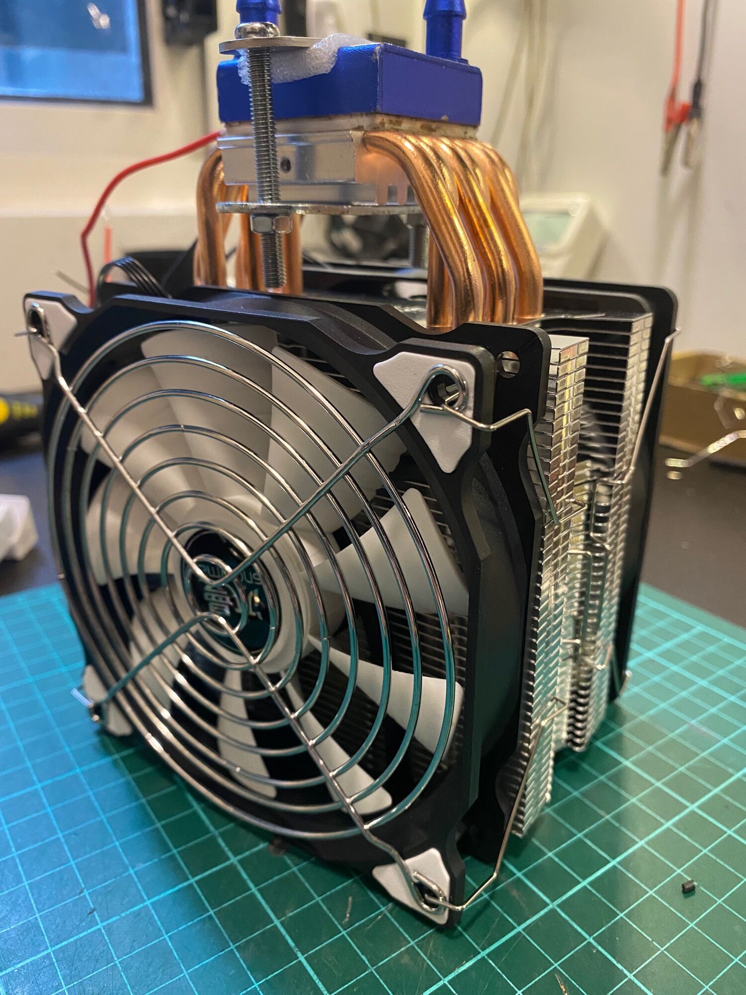 Aquarium Chiller Cooler Peltier 45L 170w Dual 12cm Fan for Shrimp Fish ...