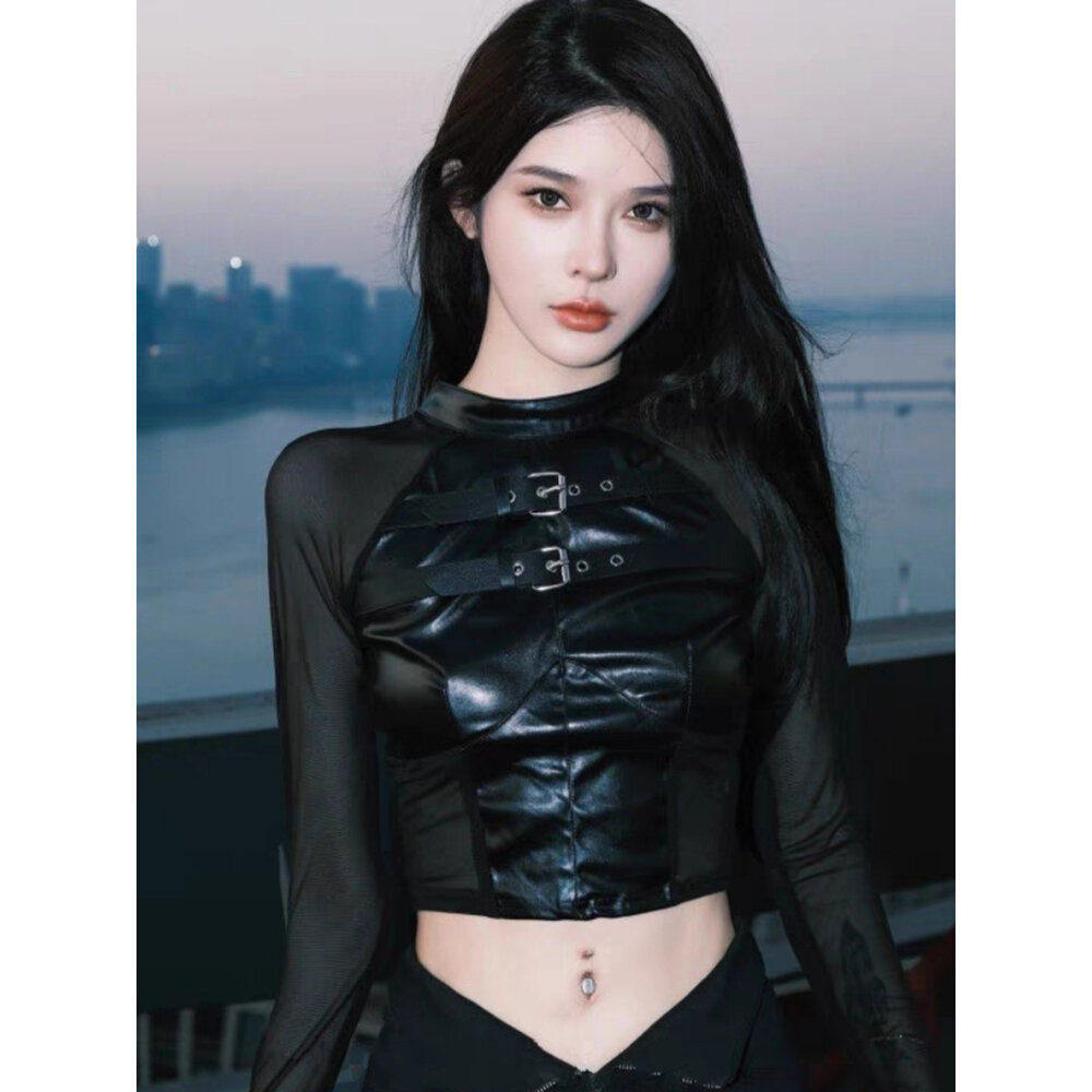 Fashion Waste Soil Style Jazz Dance Tops Female Jazz Dance Kpop Women's ...