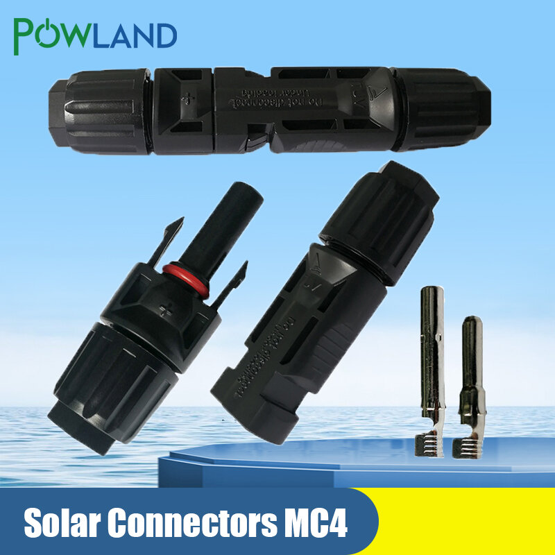 1Pair of Solar Connector Solar Solar Plug Cable Connectors male and ...