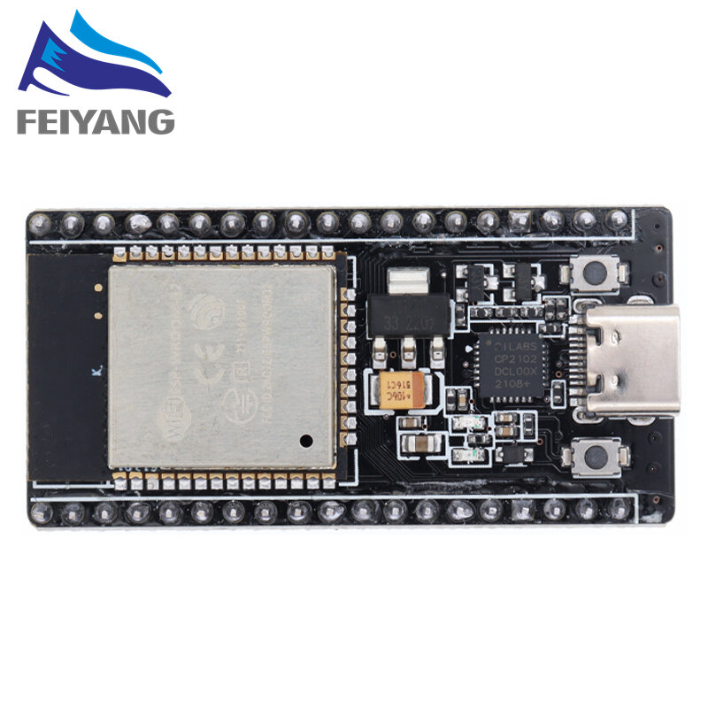 Esp32 Type C Usb Ch340c Cp2102 Wifibluetooth Ultra Low Power Dual Core 