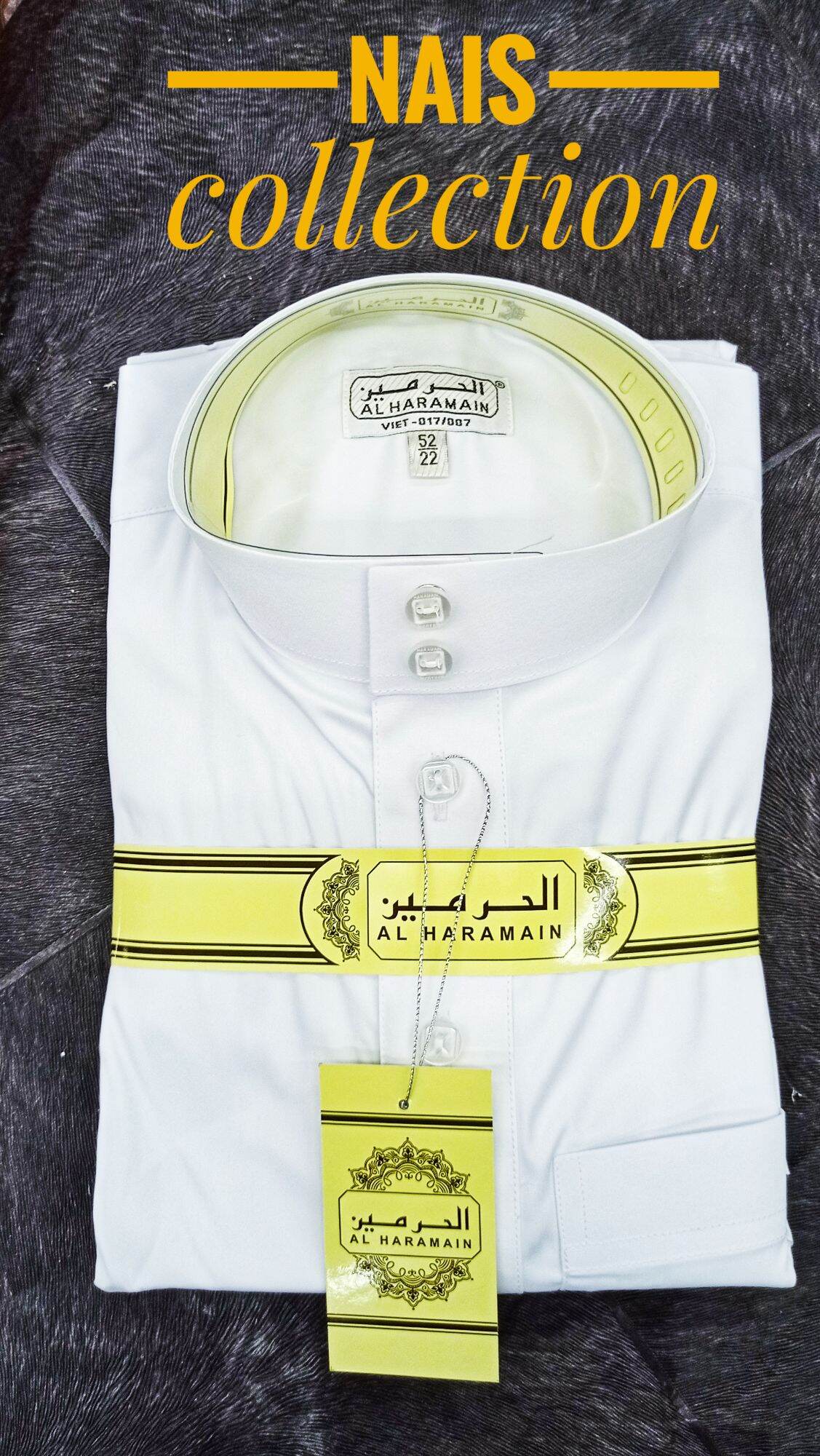 JUBAH AL HARAMAIN ORIGINAL VIETNAM JUBAH LELAKI AL HARAMAIN 100 % ...