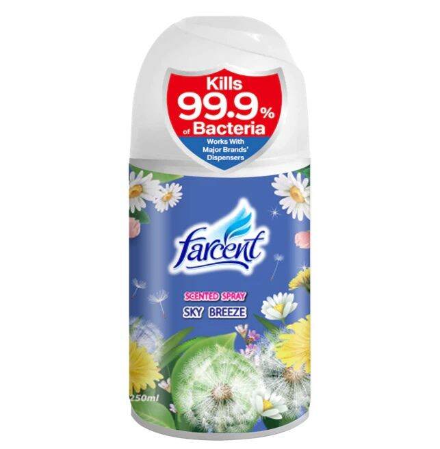 FARCENT Automatic Scented Spray Refill Air Freshener 250ml | Lazada