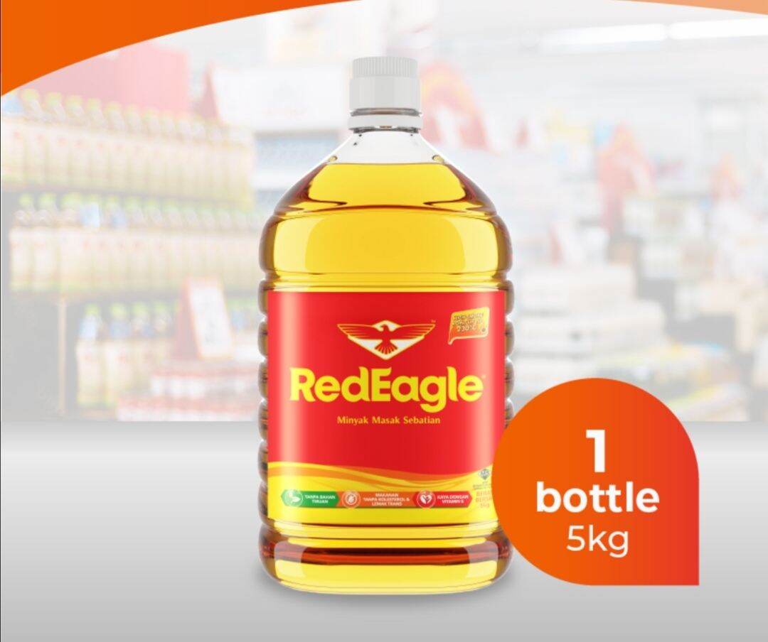 🔥Red Eagle Cooking Oil 5kg 1 Bottle (1 x 5kg) | Lazada