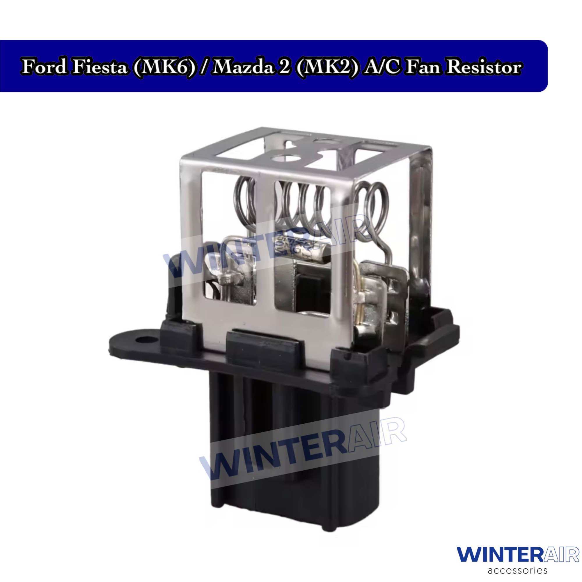 Ford Fiesta MK6 / Mazda 2 MK2 (2009’-2017’) • Air Cond Radiator Fan ...
