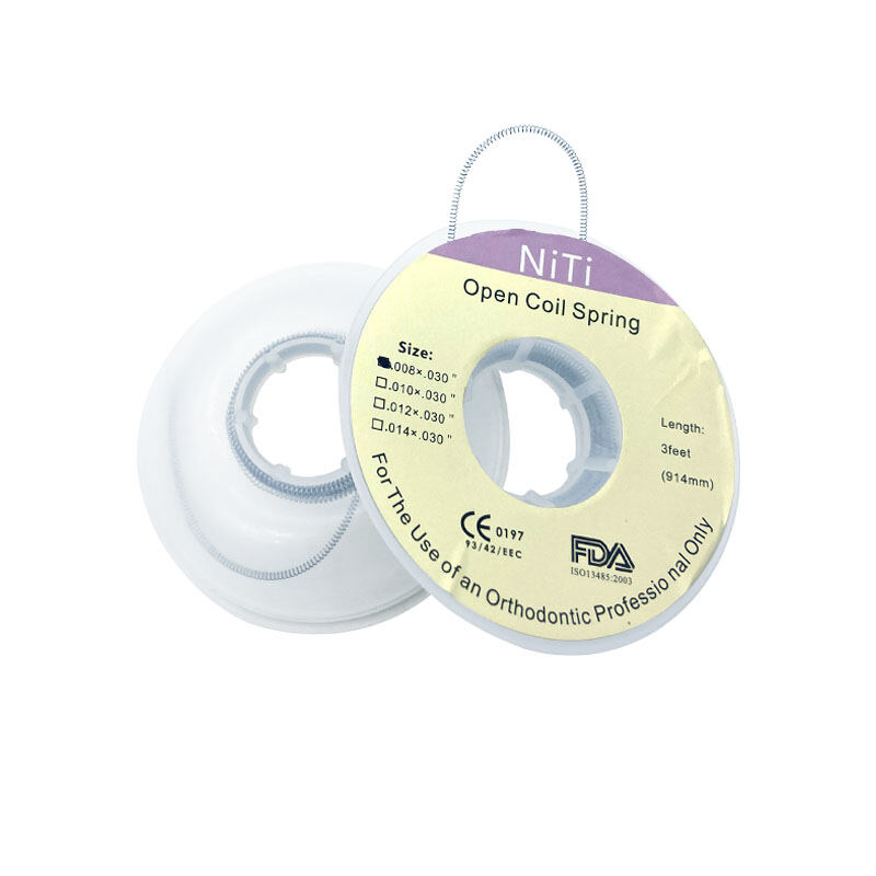 1 Roll Dental Orthodontic Open Elastic Coil Spring Niti Length 3 Feet ...