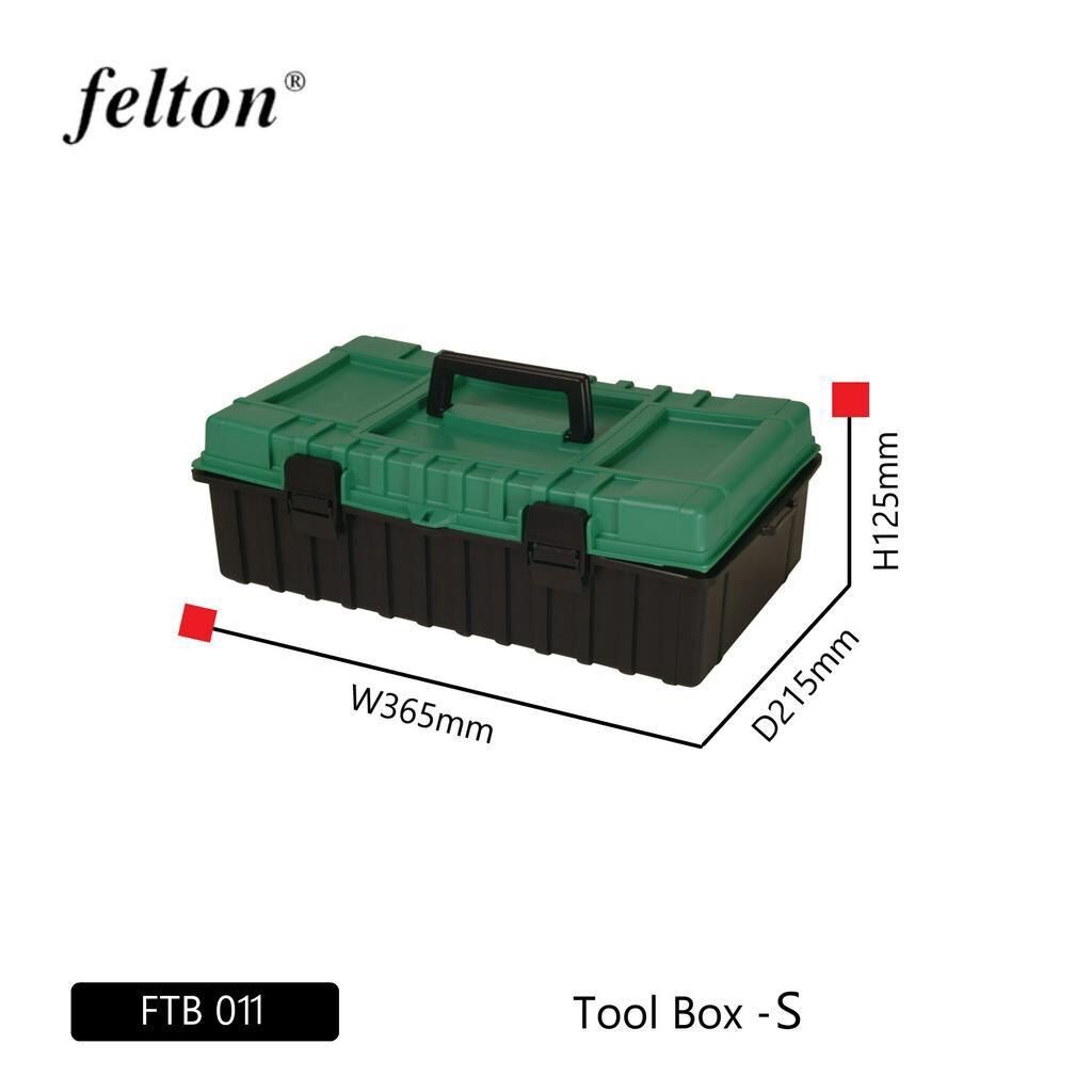 Felton Plastic Tool Box / Tool Organizer “ FTB010/FTB011 “ | Lazada