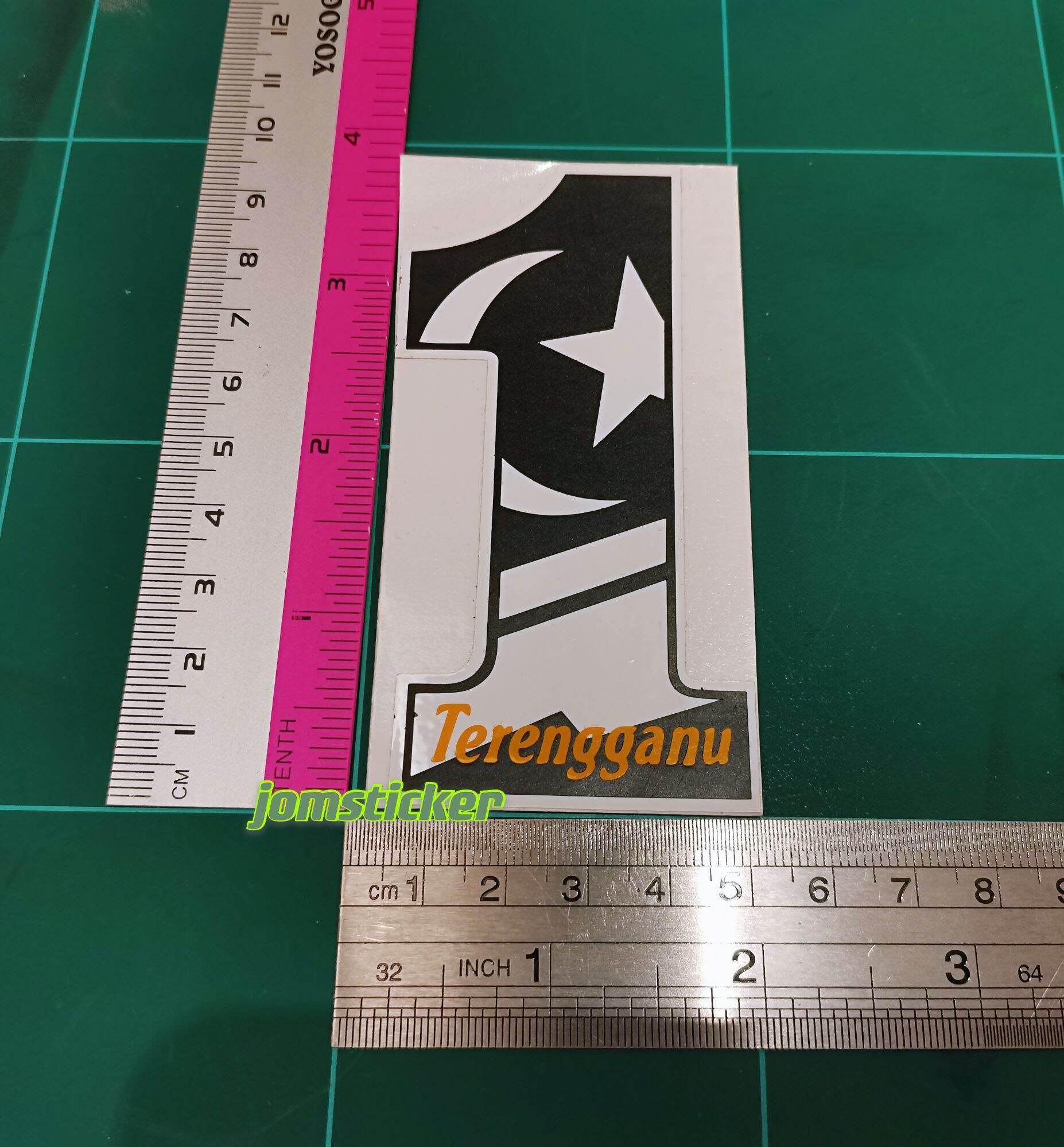 Sticker Bendera Malaysia /Terengganu/Penyu/Peta(sticker cutting) | Lazada