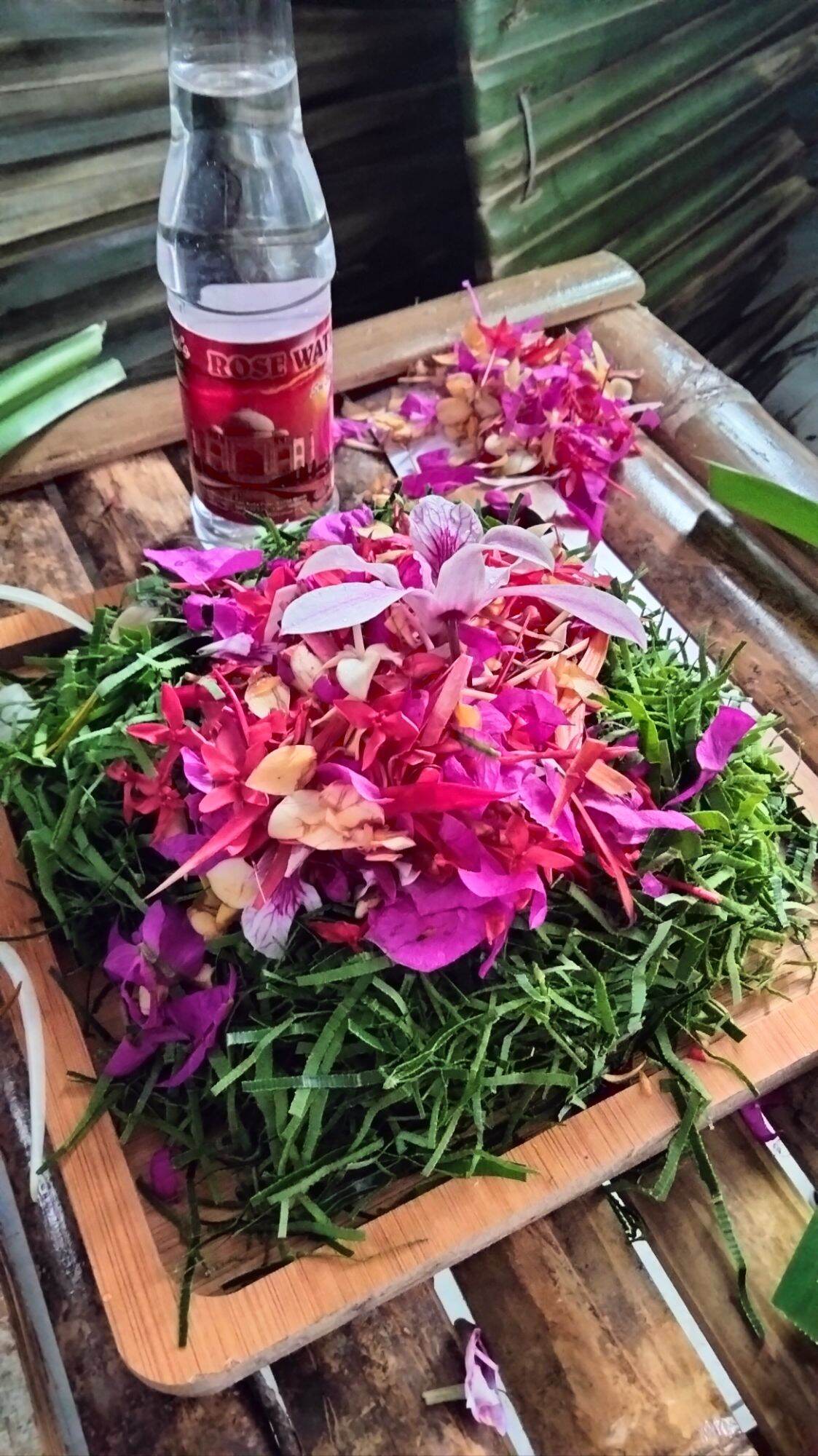 Bunga rampai pengantin dari fresh flower untuk majlis perkahwinan ...