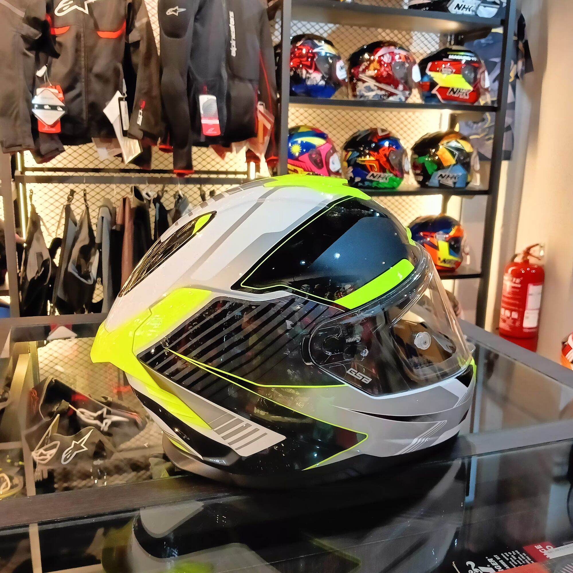 GSB S361 GOLD MECH Full Face Helmet | Lazada