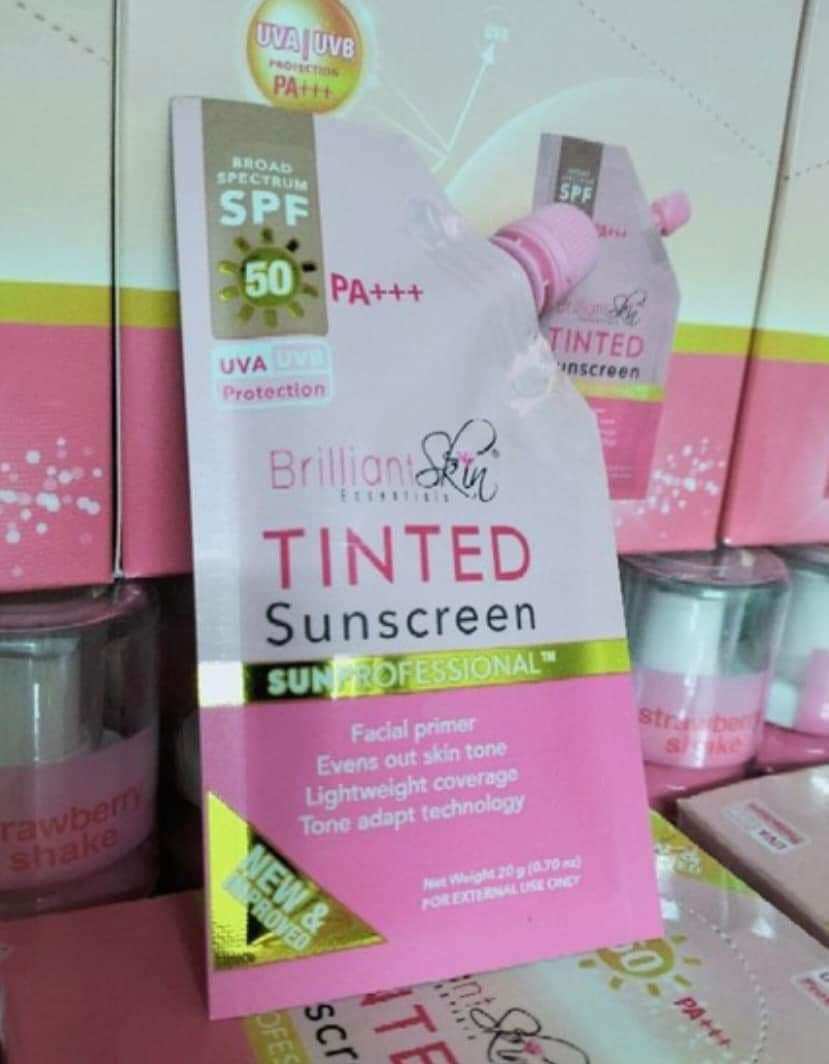 Brilliant Tinted Sunscreen SPF50 💯 Authentic Money Back Guarantee 👌 ...