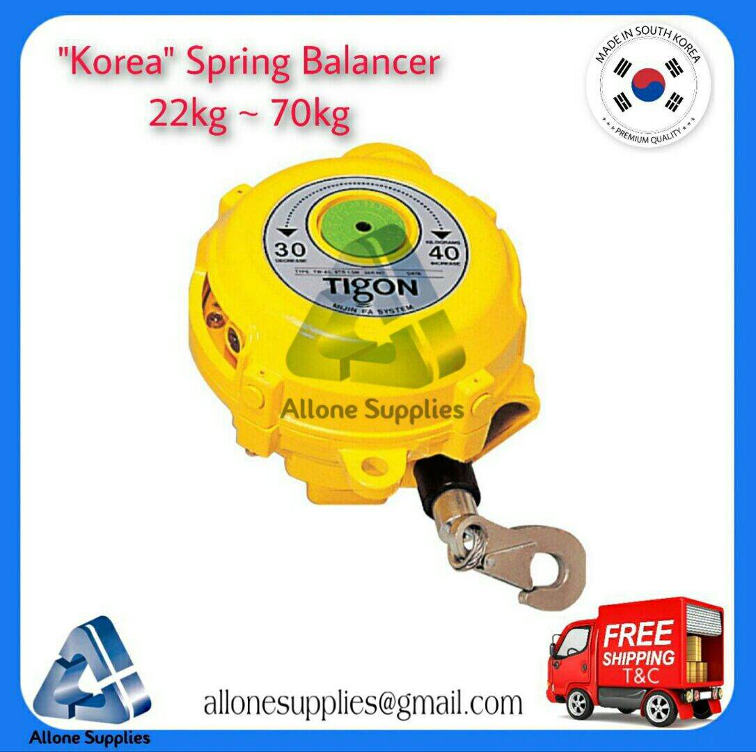 Spring Balancer TW 22 ~ 70kg , Stroke length 1.5 meter , Hang products ...