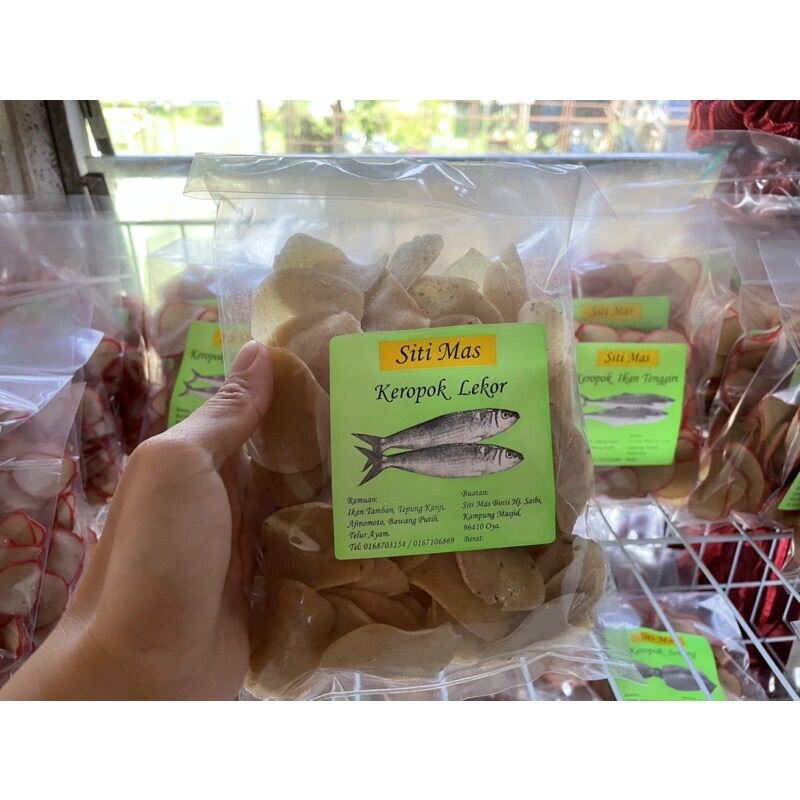 Keropok Ikan Tenggiri Keropok Parang Keropok Lekor dari Oya Mukah ...